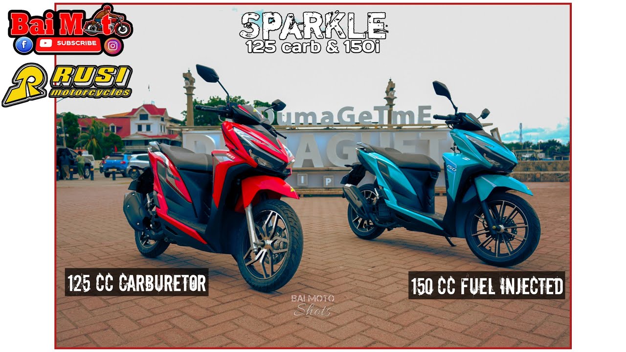 RUSI Sparkle 125 Cabr & 150i | Coming Soon | Bai Moto on Wheels | - YouTube