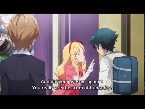Eromanga sensei: Elf Sensei wears granny pantsu!