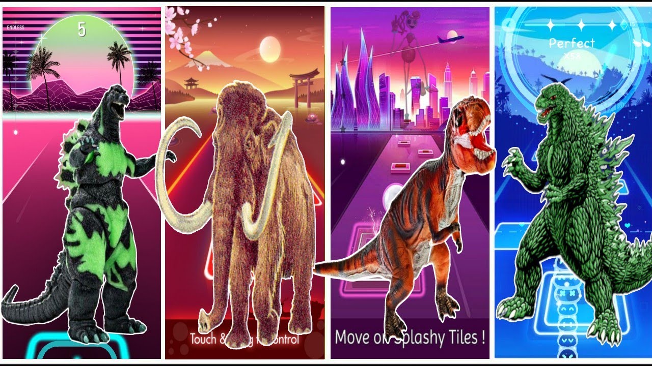 Jurassic World Godzilla 🆚 Mammoth 🆚 Indoraptor 🆚 Godzilla // Coffin ...