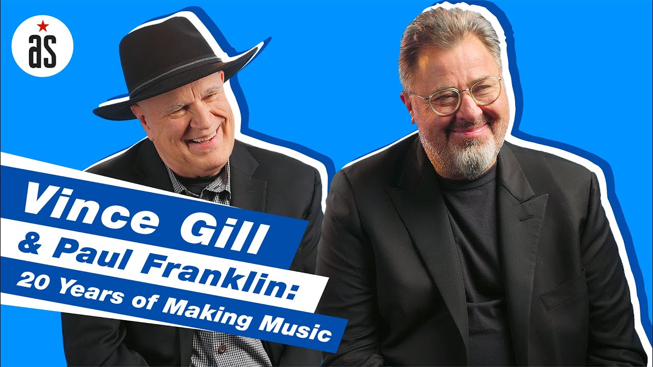Vince Gill & Paul Franklin On Playing Together For Over A Decade - YouTube
