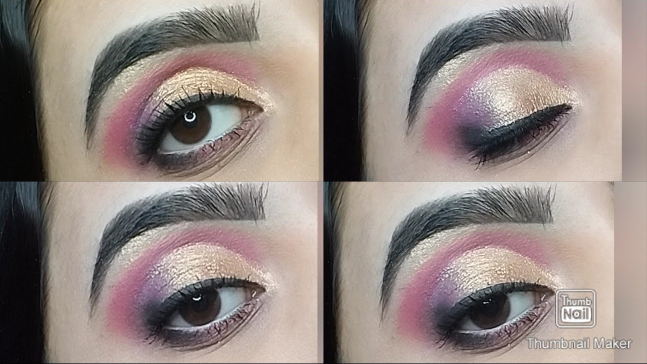 Bridal Eye Makeup💜💛 Subscribe Youtube Eyemakeup Youtube
