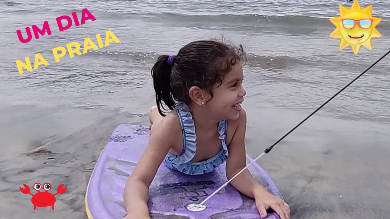 Um dia na praia // Férias de verão // Diversão garantida - YouTube