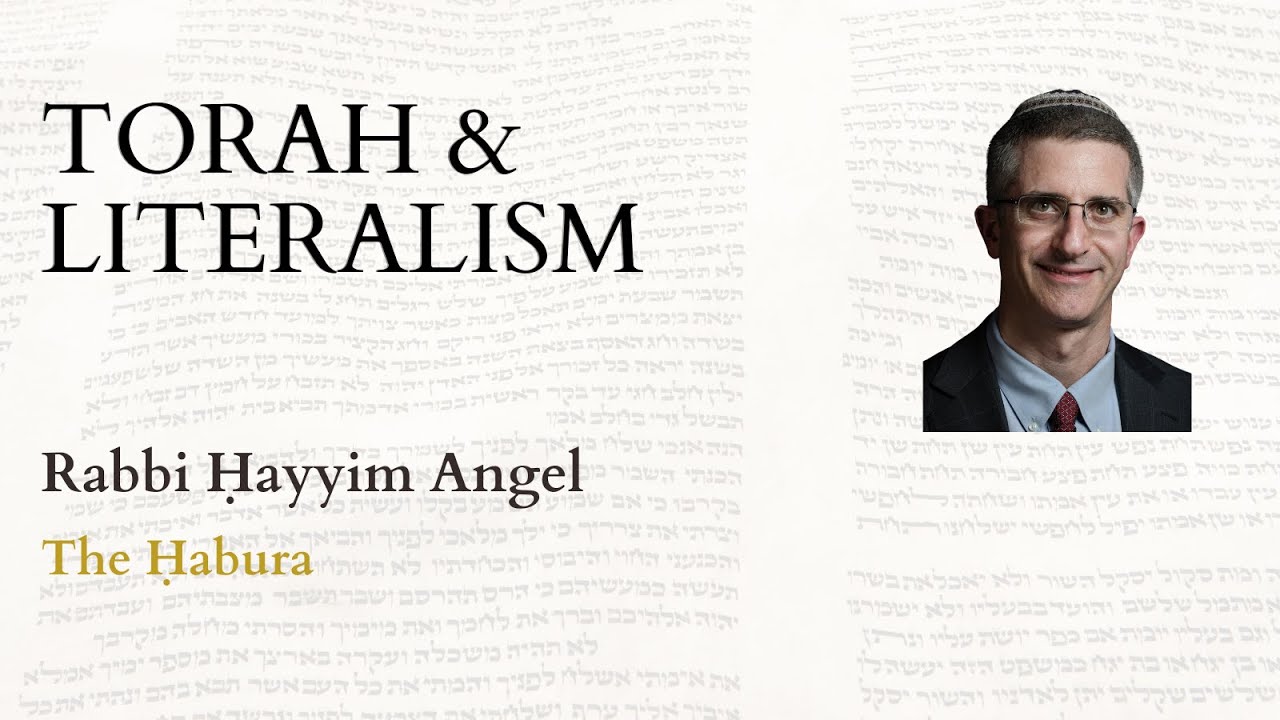 Torah & Literalism - Rabbi Hayyim Angel | TheHabura.com - YouTube