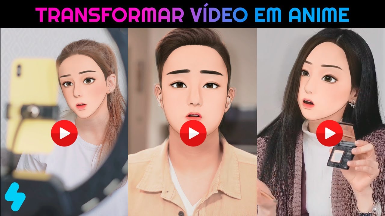 Efeito ANIME | Como transformar seu VÍDEO em anime | App Editor ...
