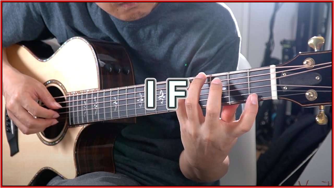 If - Bread [TAB,악보] - Arranged by YunJun(조각나암) - YouTube