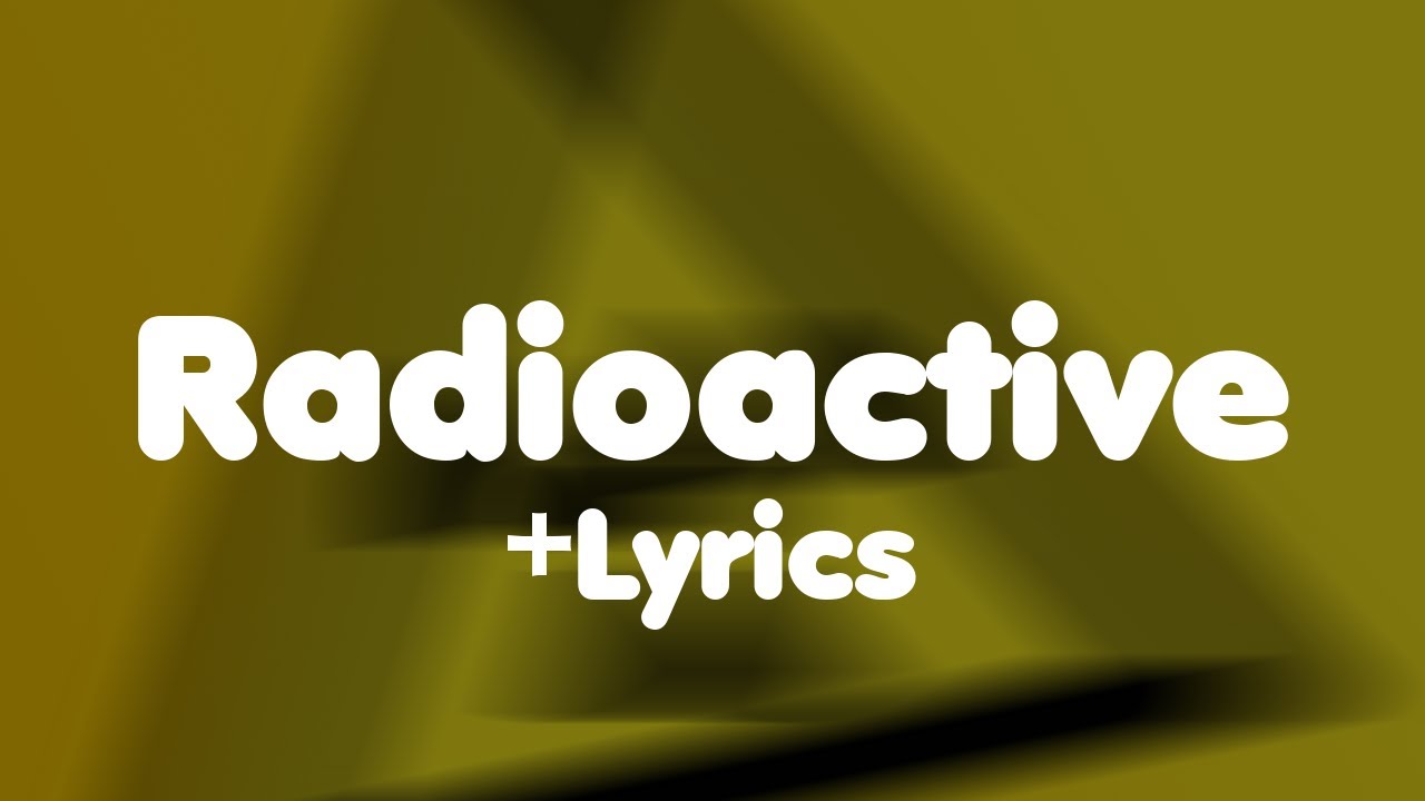 Radioactive - Imagine Dragons (Karaoke/Cover) (with Lyrics) - YouTube