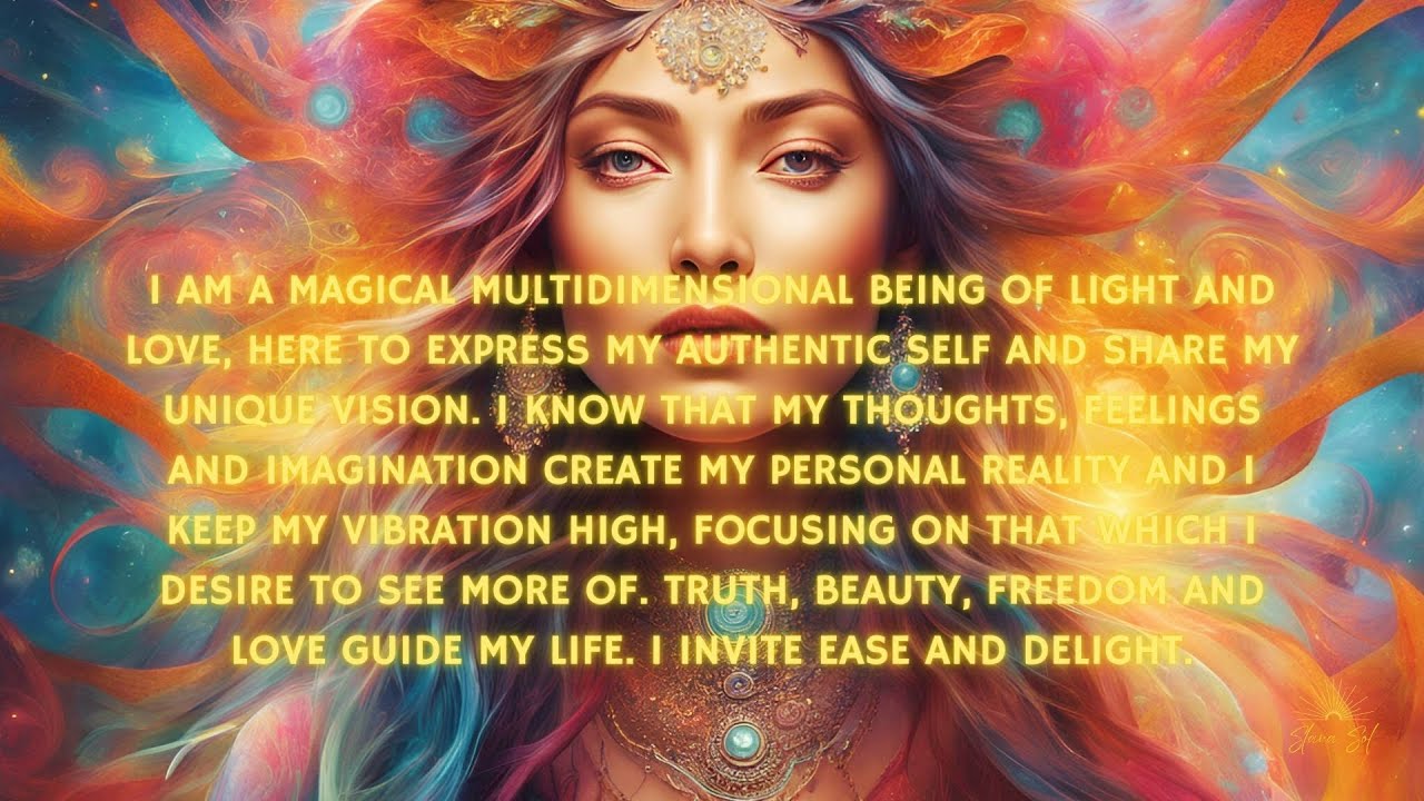 I AM A MAGICAL MULTIDIMENSIONAL BEING OF LIGHT AND LOVE - AFFIRMATION ...