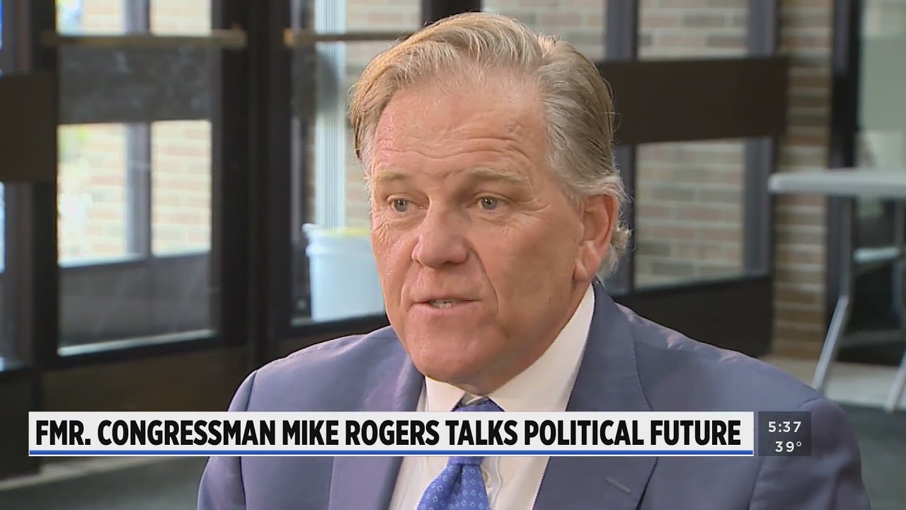 Former congressman Mike Rogers talks political future - YouTube