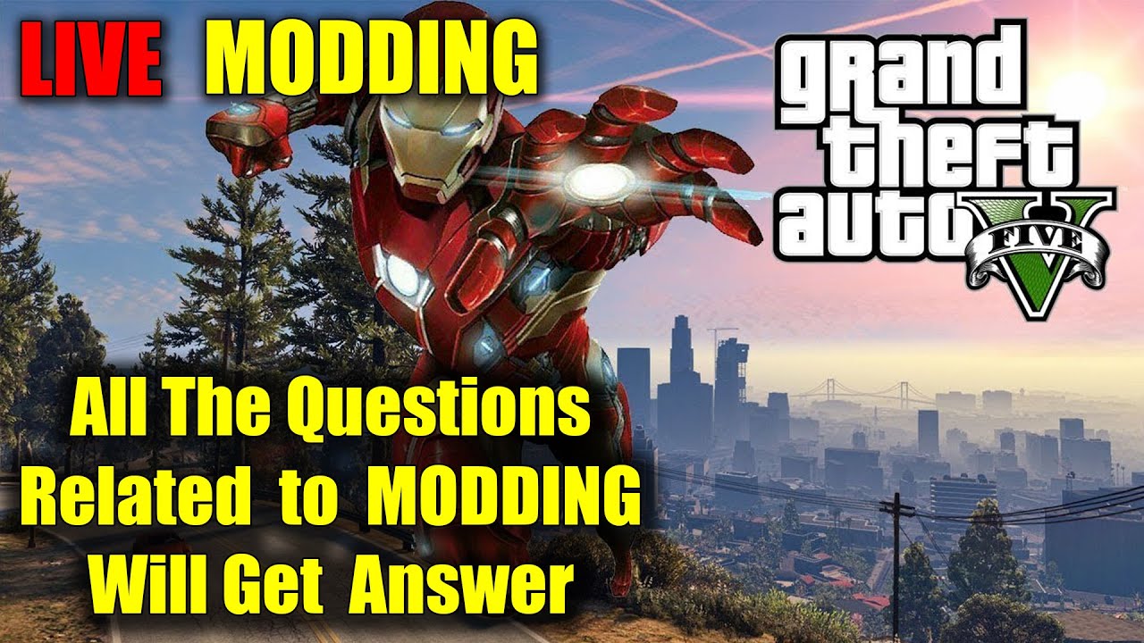 Live Modding Of GTA V | GTA V LIVE STREAM | GTA V STORY MODE - YouTube