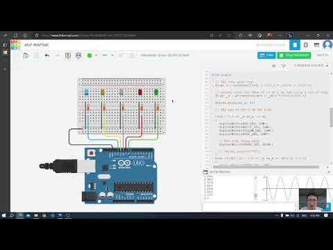 🚀 AIoT - Homework 1: Turning on/off 5 to 11 LEDs by Arduino - HCMUS - YouTube