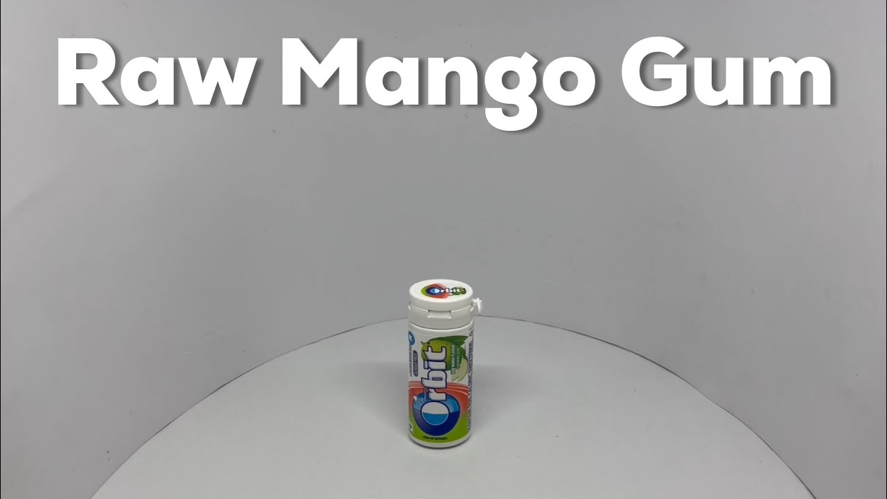Orbit Raw Mango Chewing Gum - YouTube