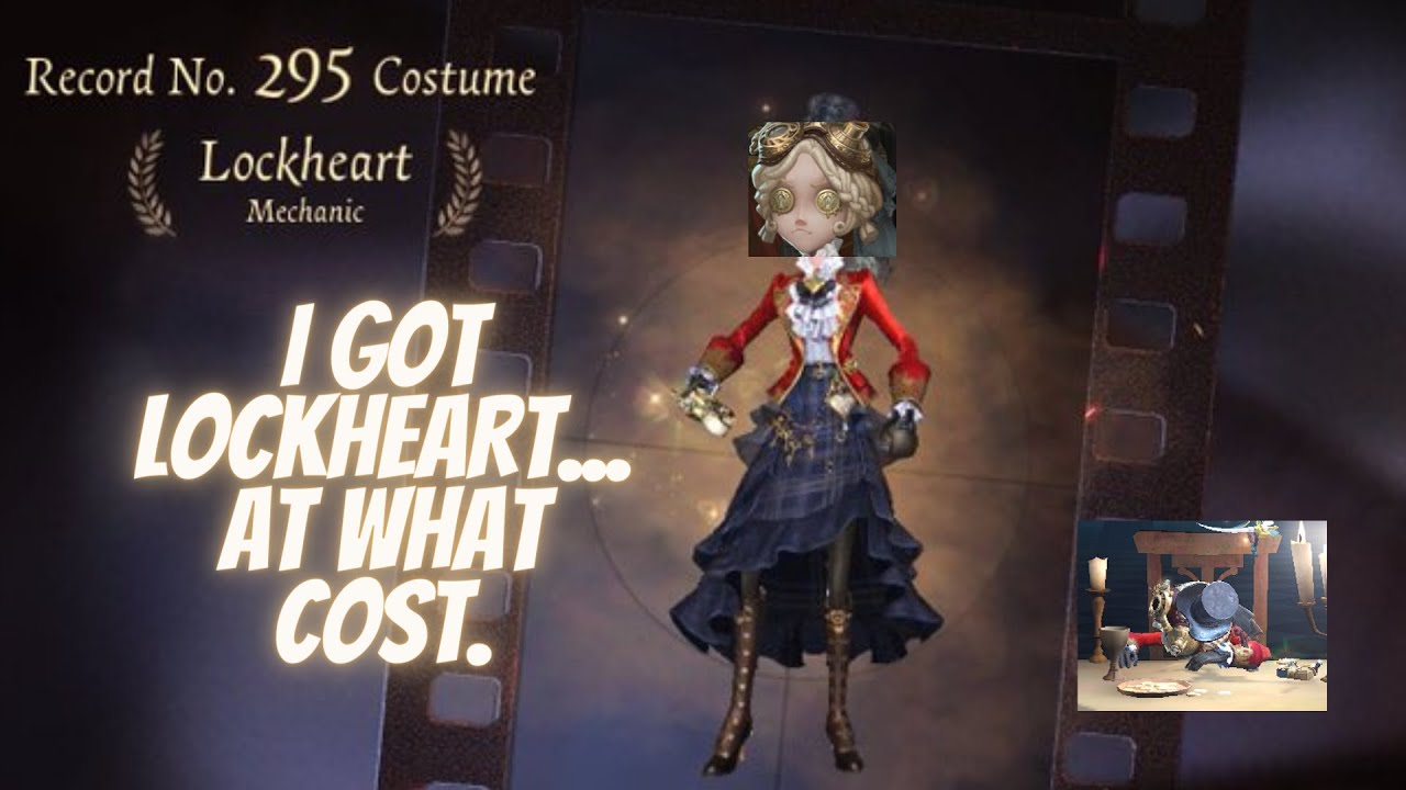 [ Identity V ] Do you hate me, Identity V? (Lockheart whaling and ...