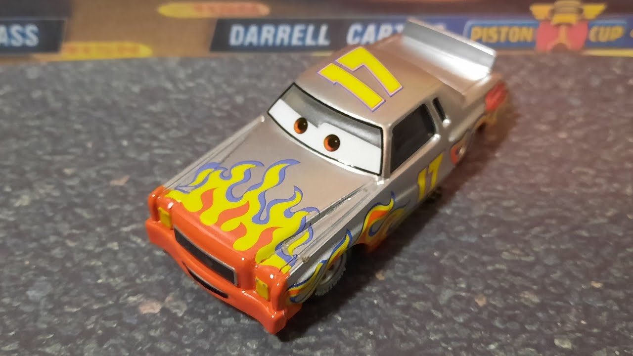Mattel Disney/Pixar Cars Metallic Darrell Cartrip (Piston Cup Racing ...