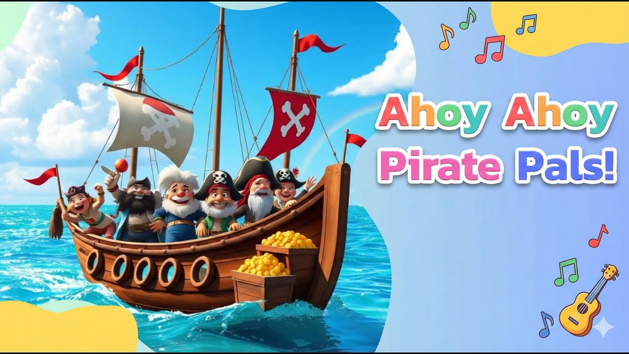 Ahoy Ahoy Pirate Pals! - Looparoo | Nursery Rhymes & Kids Songs - YouTube