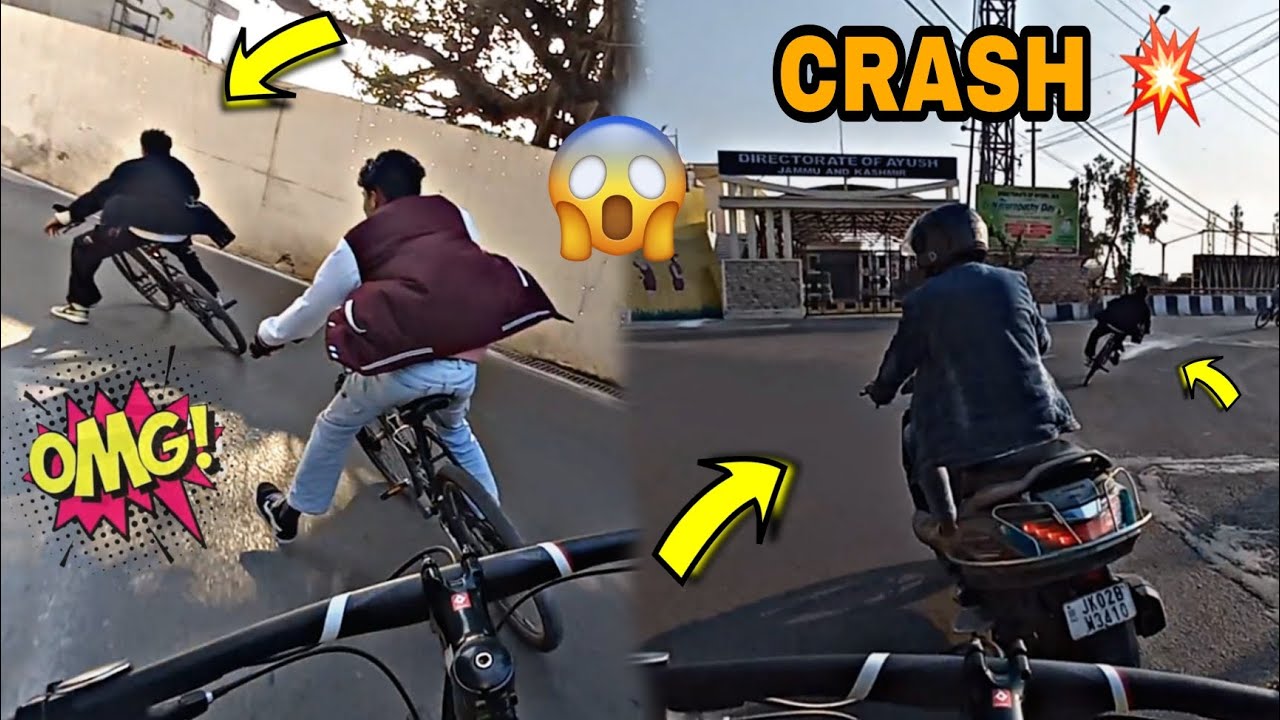 Heavy Scooty Driving | Almost Crash 💥 | Hyper Ride - YouTube