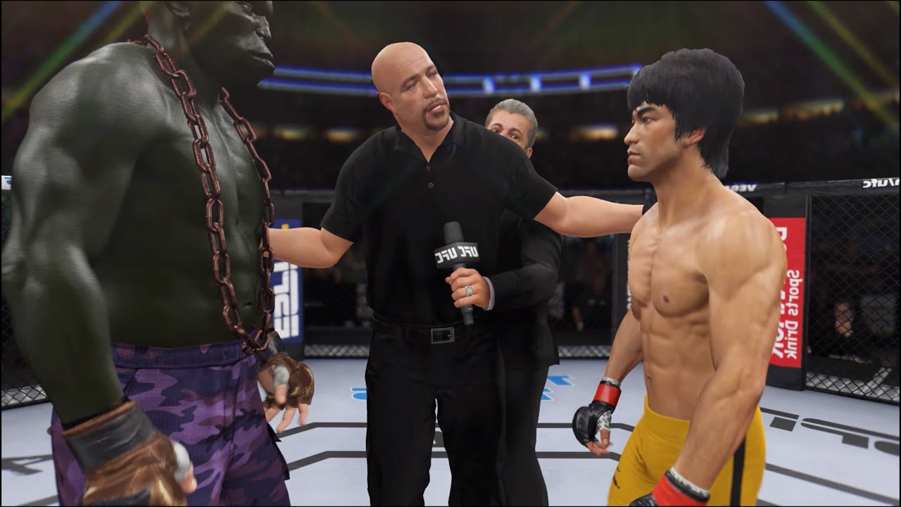 UFC 4 - Lizard vs. Bruce Lee - Dragon Fights 🔥🐲 - YouTube