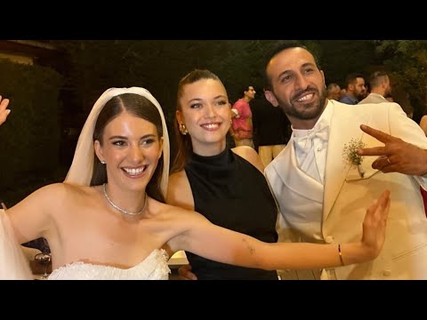 Beril Pozam & Ersin Arıcı'nın Düğününden Özel Görüntüler ve Röportajlar