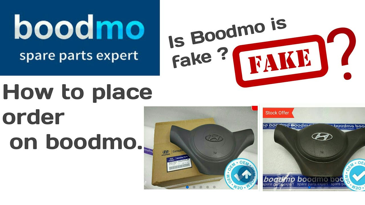 How to place order on boodmo. - YouTube