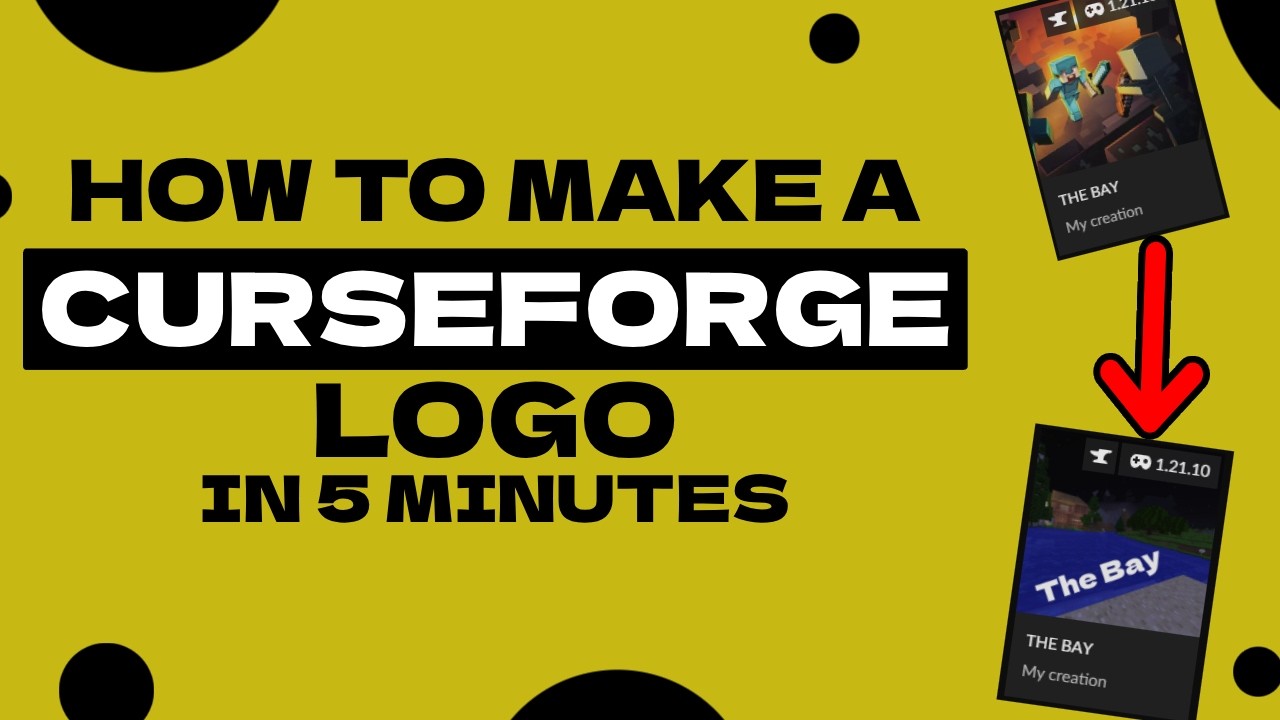 How To Make Your Own CurseForge Logo For Free - YouTube