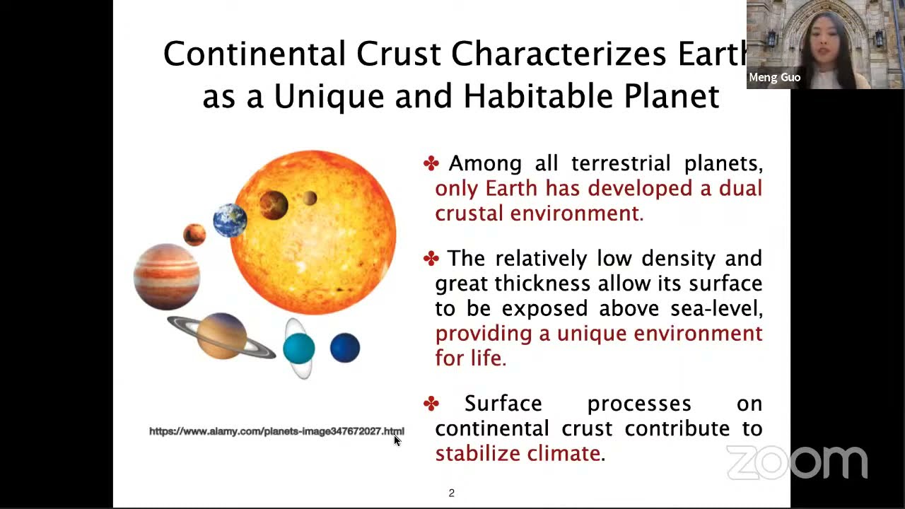 Earth's Early Continental Crust and N and S in Early Ponds - Meng Guo ...