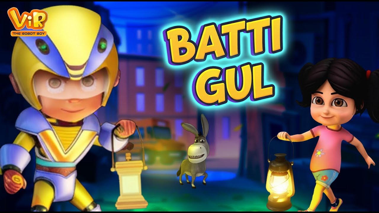 Batti Gul | Vir New Episode | Vir The Robot Boy Hindi Cartoon for Kids ...