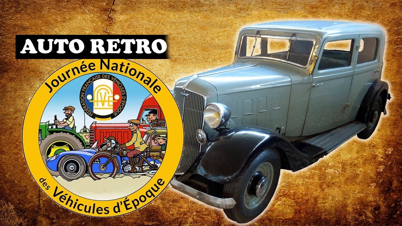 🇫🇷 Journée Nationale des Voitures Anciennes - YouTube