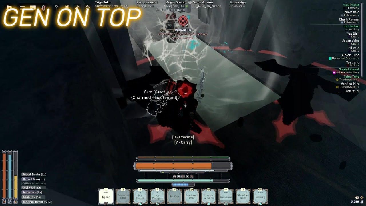 Deepwoken overworld gank - YouTube