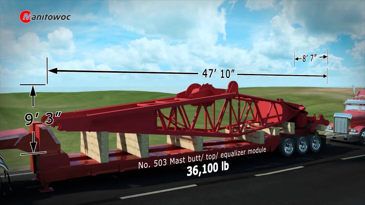 Manitowoc MLC300 - YouTube