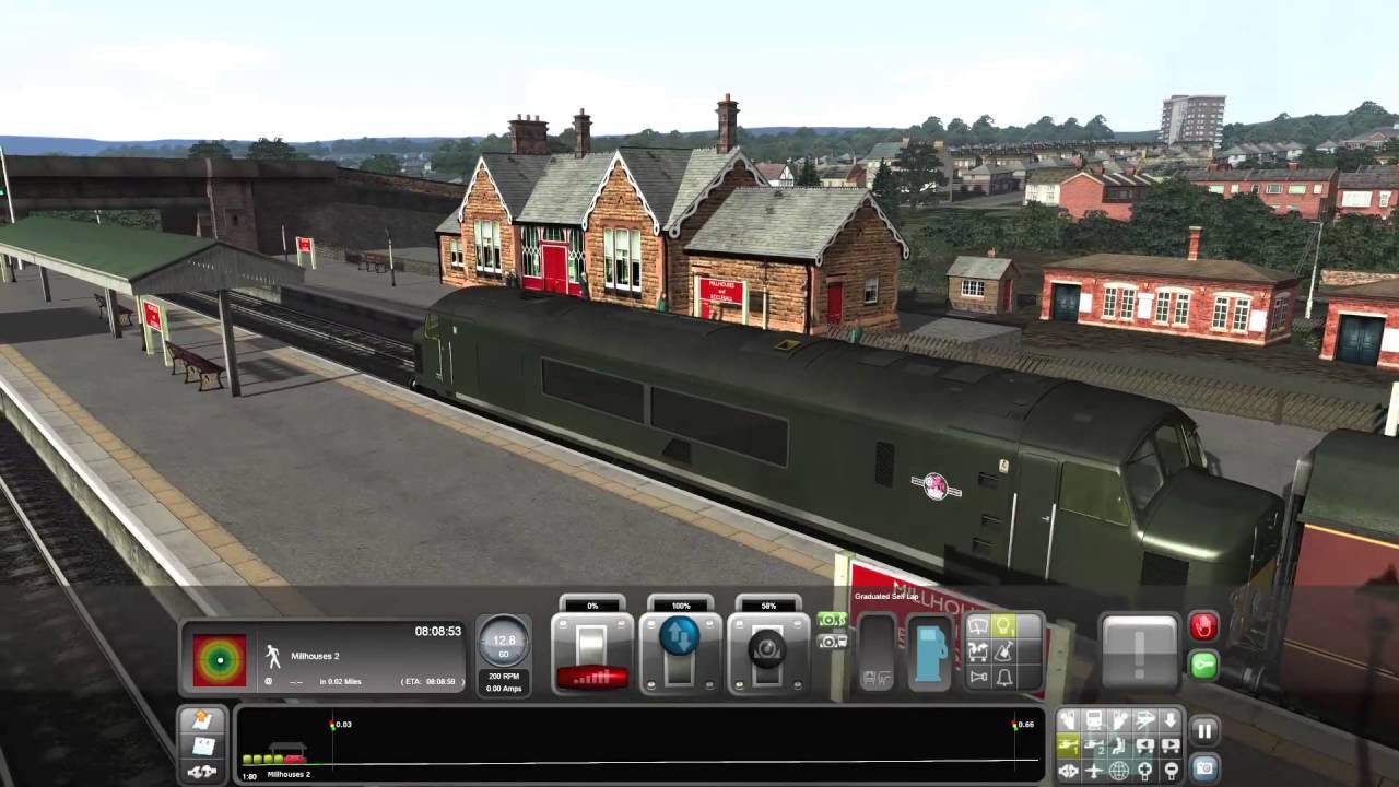 Train Simulator 2016 in 4K. Sheffield Midland to Manchester with Class ...