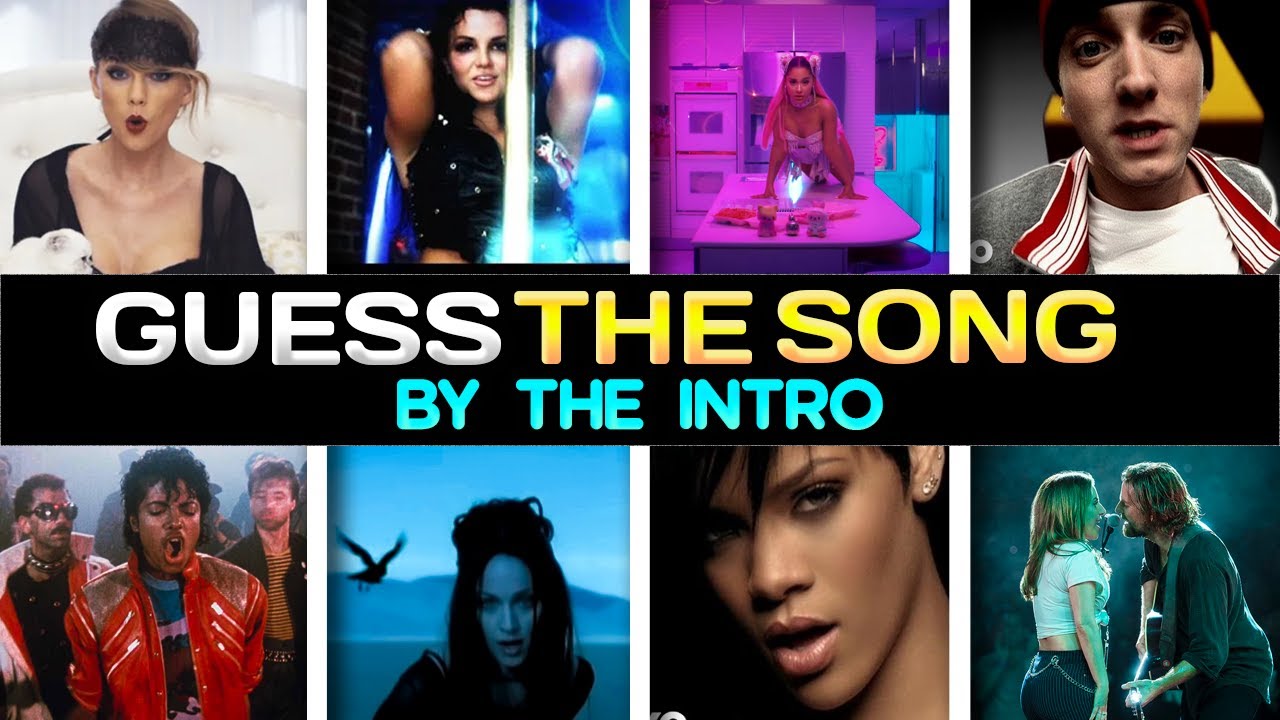 GUESS THE SONG BY THE INTRO - YouTube