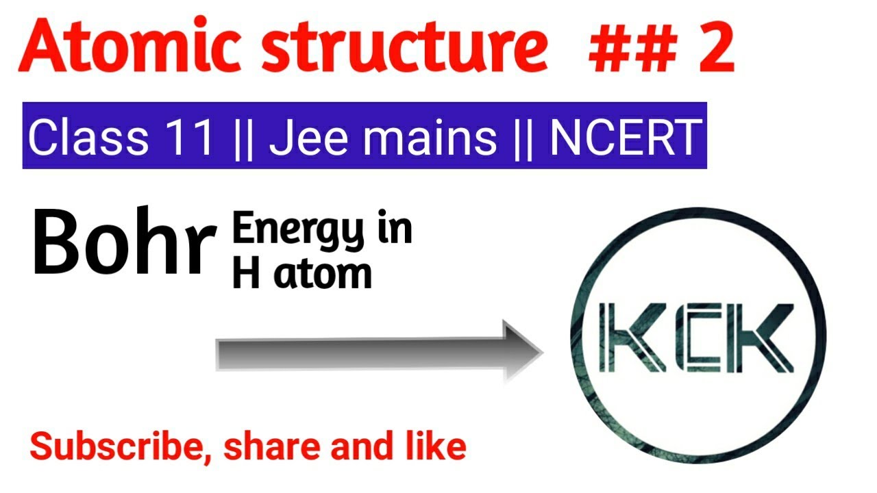 Energy of hydrogen atom|| Energy of electron in nth shells of H atom ...