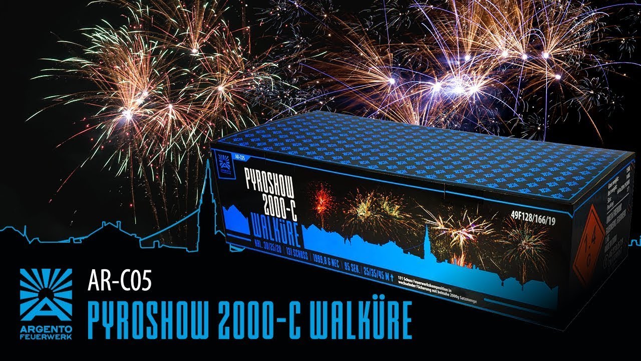 Argento Pyroshow 2000 C Walküre - YouTube