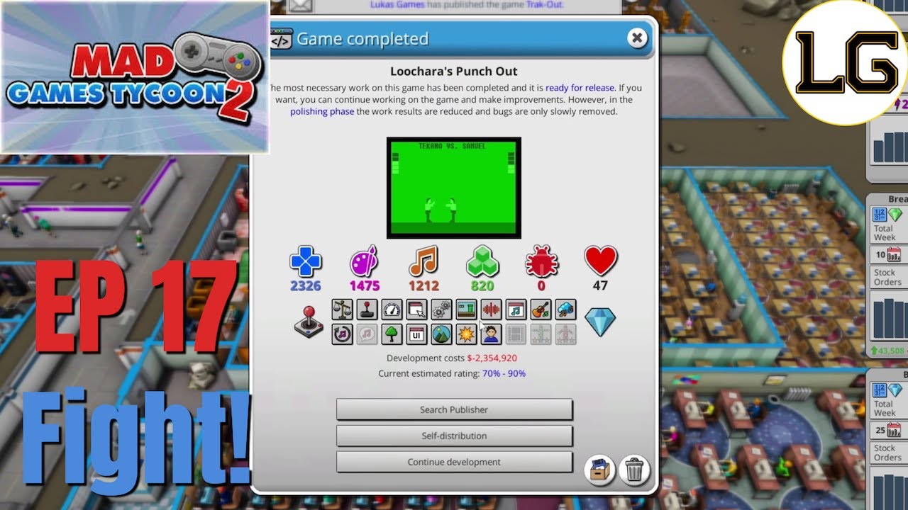 It's Time To Fight! - Let's Play Mad Games Tycoon 2 Ep 17 - YouTube