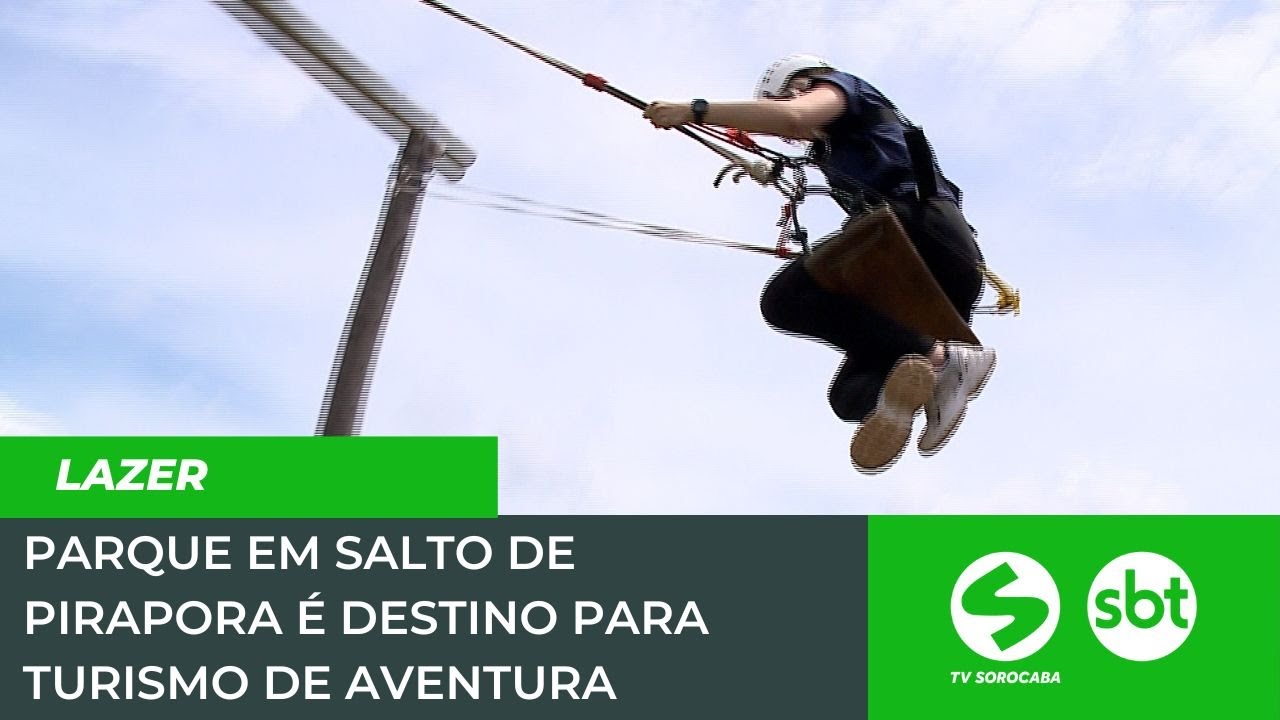 Parque em Salto de Pirapora é destino para turismo de aventura | TV ...