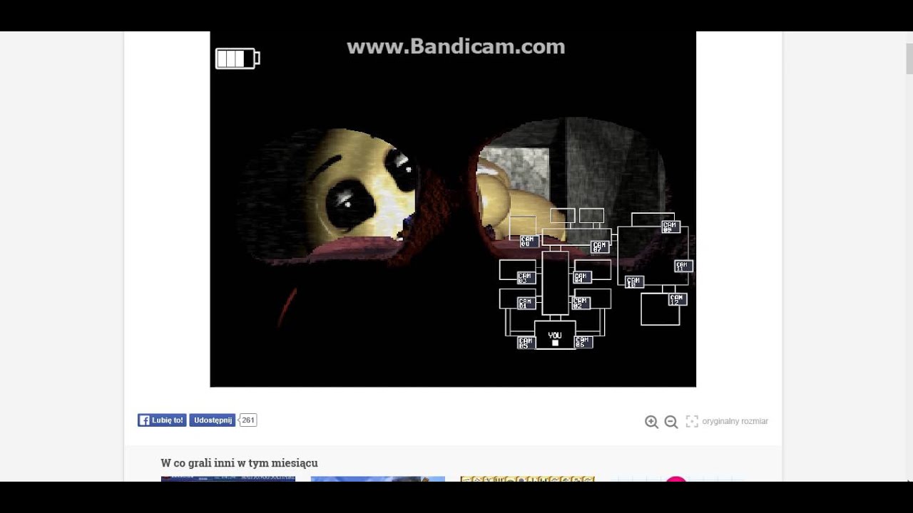 1 odcinek pzeglądu gier fnaf 2 [ kamera i maska - YouTube
