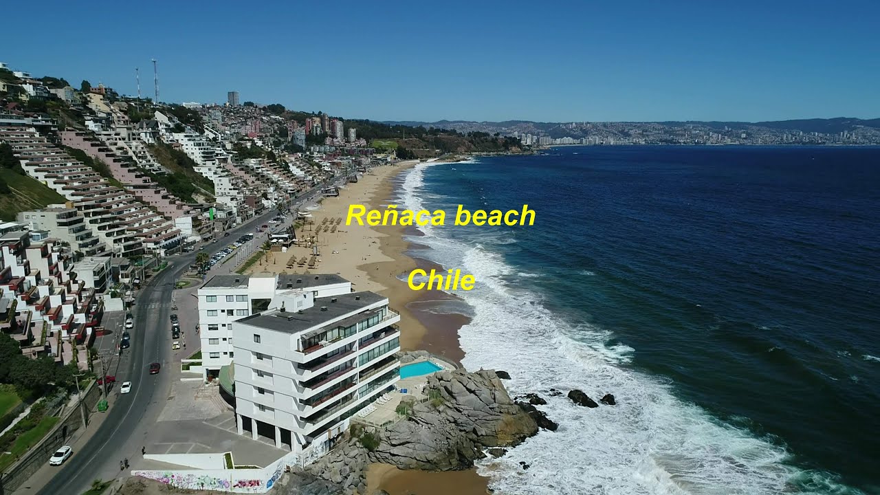 DJI Mavic Pro 2 Zoom Reñaca beach Amazing Chile - YouTube