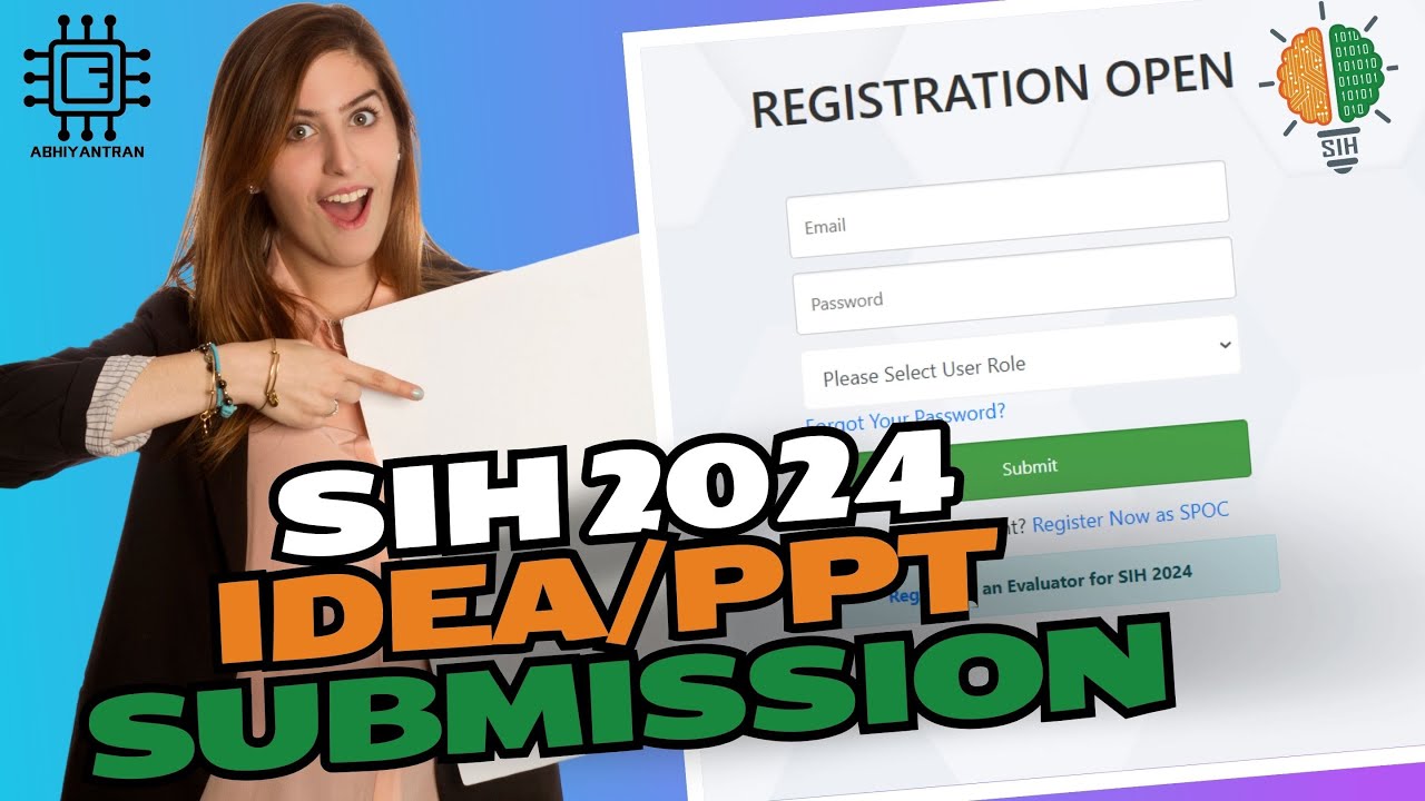 How to Upload PPT / Idea on Portal SIH 2024 ? | Smart India Hackathon ...
