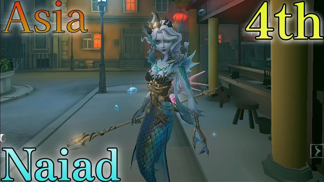 4th Naiad｜漁師｜漁女｜나이아스｜그레이스【IdentityV】【第五人格】【제5인격】【idv】【pro player】 - YouTube