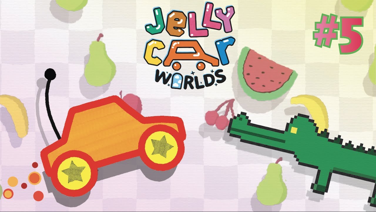 JellyCar Worlds - #5 (World 8 Update) - One More World - Commentary ...