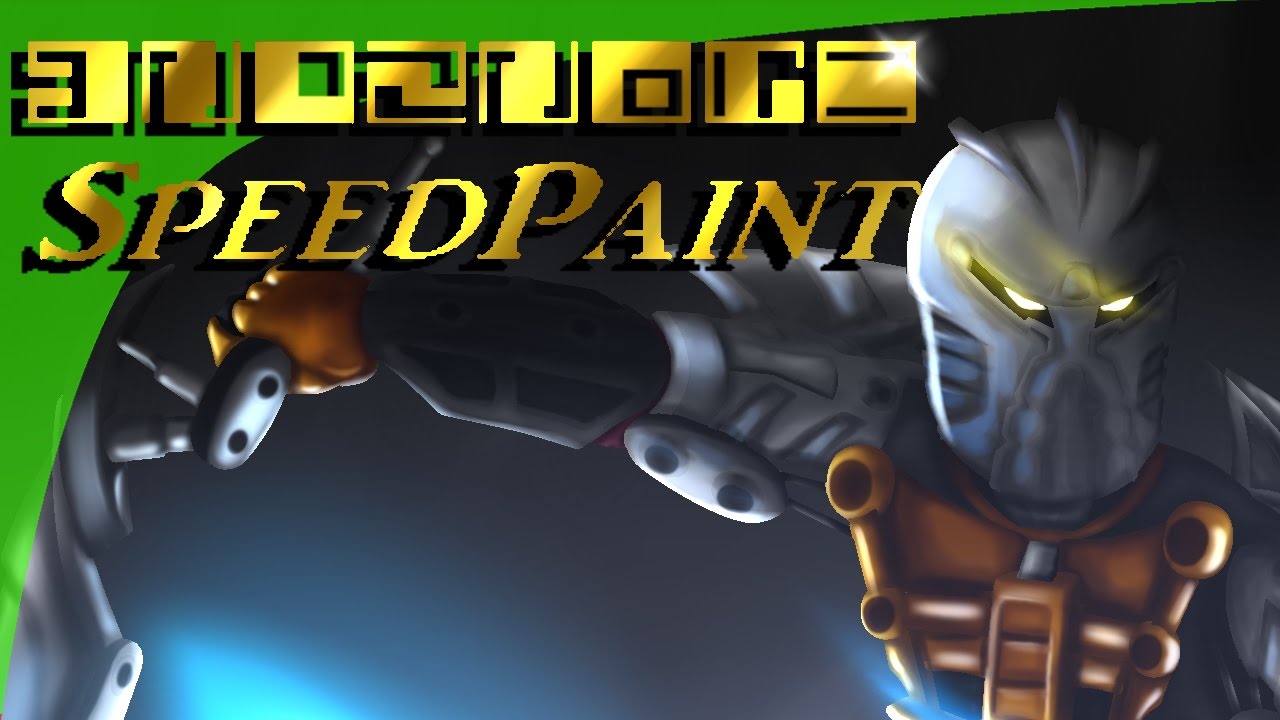 Bionicle SpeedPaint - Toa Ignika - YouTube
