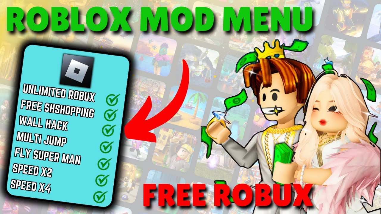 Roblox Mod Menu | Unlimited Robux + Wallhack & More! | Download for ...