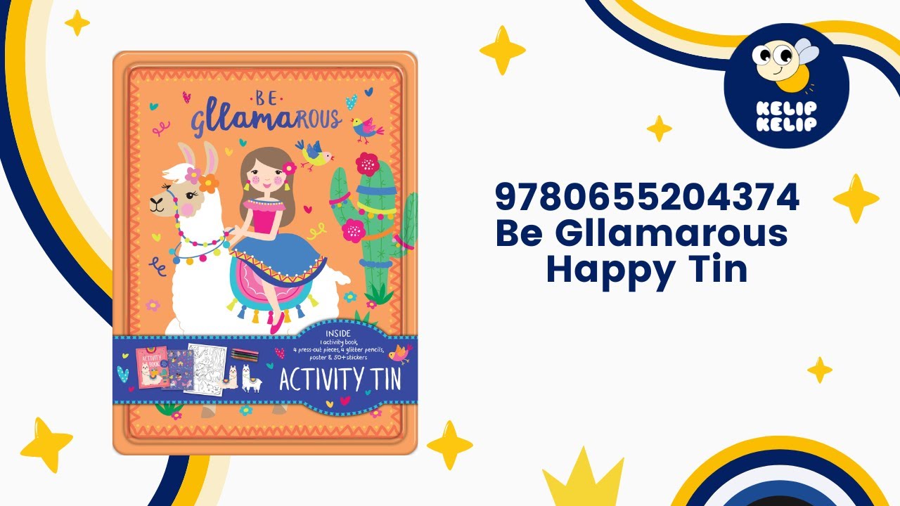 9780655204374 Be Gllamarous Happy Tin - YouTube