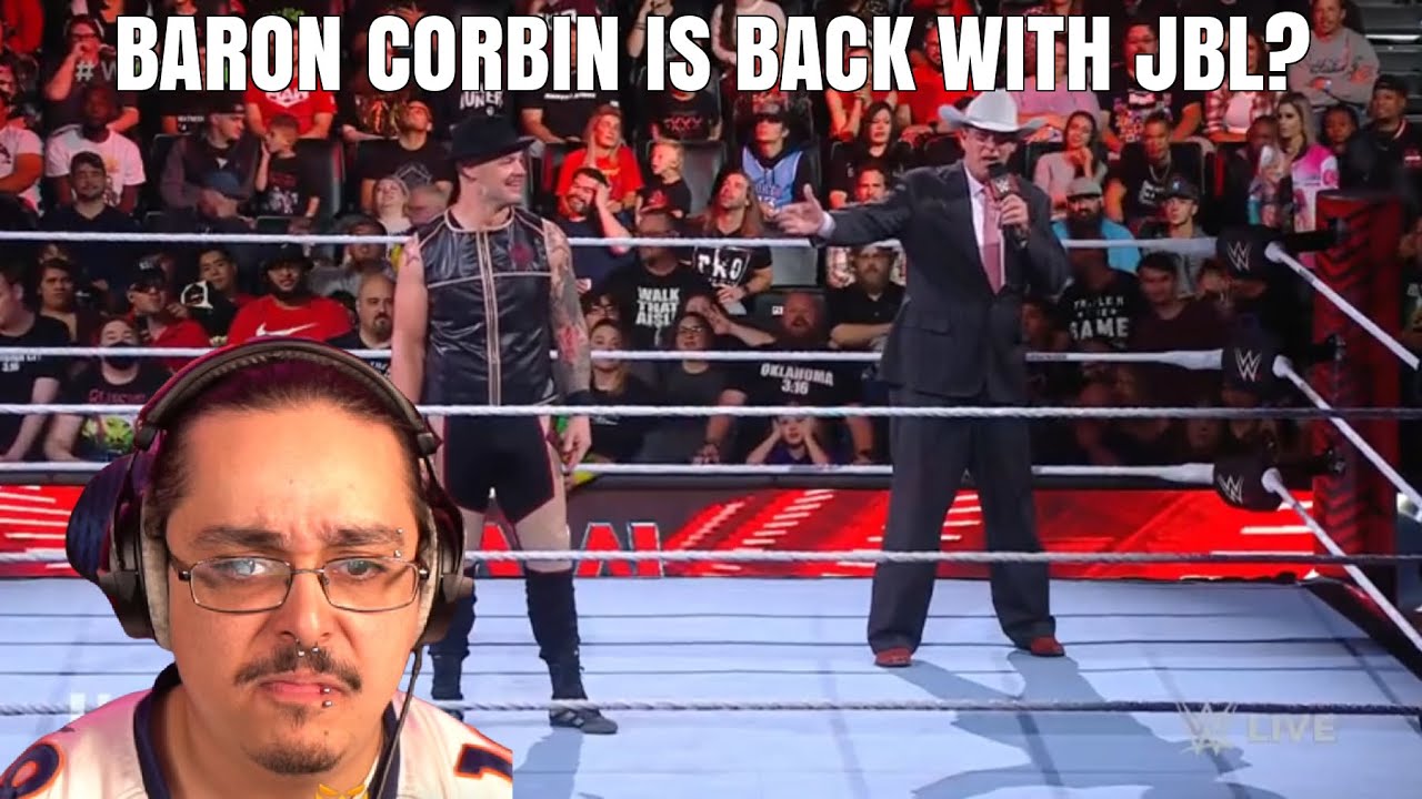 Baron Corbin is back with JBL! #wwe #wweraw #baroncorbin - YouTube
