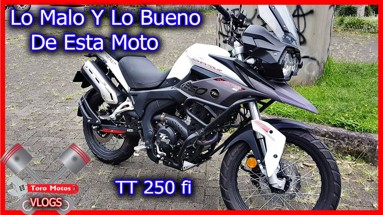 AKT TT 250 Adventour FI Opiniones Ficha Tecnica & ABS - YouTube