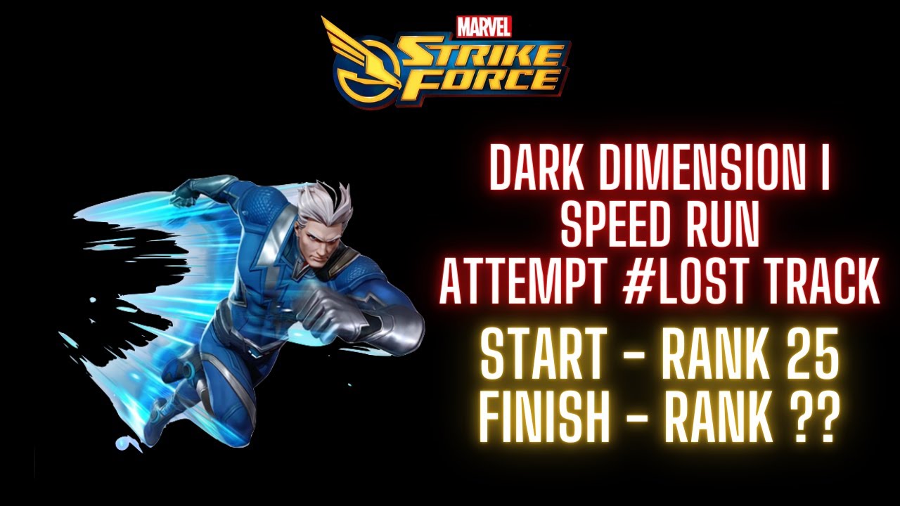 DD1 Speed Run INCH-WORMING TO THE TOP Marvel Strike Force MSF HD 1080p ...