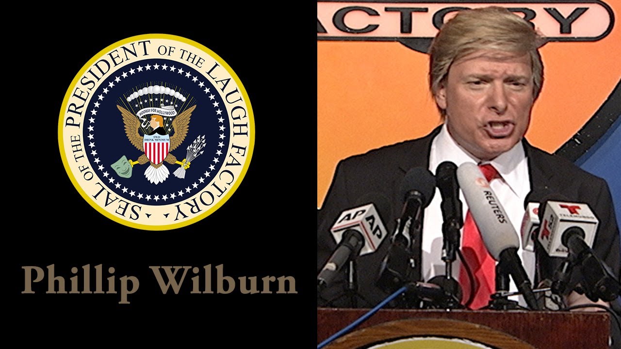 Donald Trump Impersonator: Phillip Wilburn - YouTube