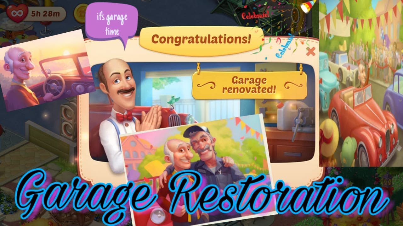 Homescapes Garage Restoration | Day-1 | Let's renovate the Garage ...
