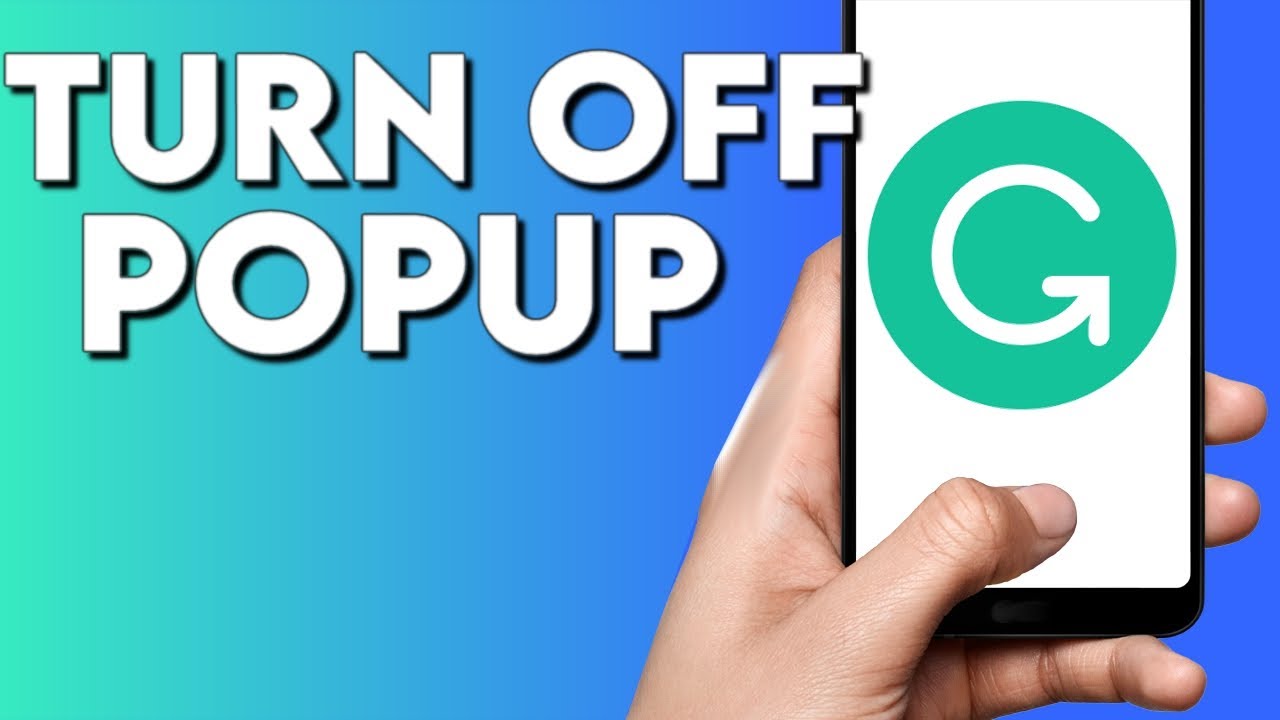 How To Turn off Popup on Key Press on Grammarly Keyboard App - YouTube