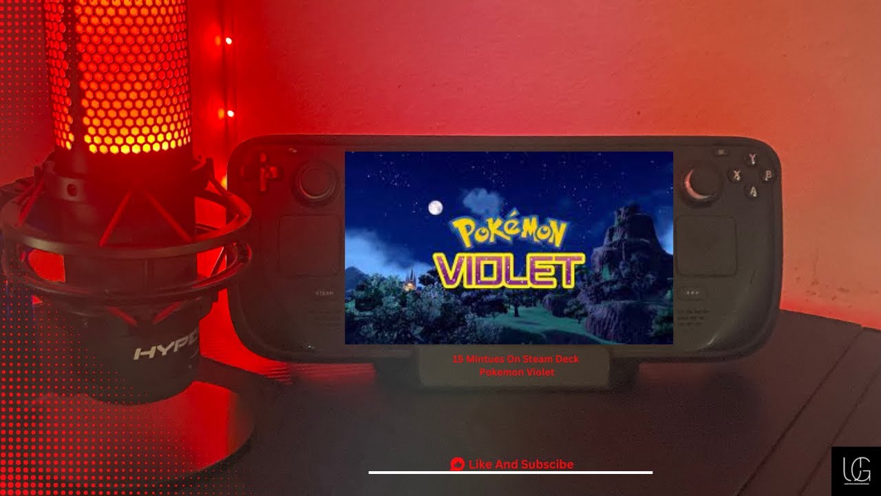 Pokémon Violet Update 3.0 Steam Deck Gameplay - YouTube