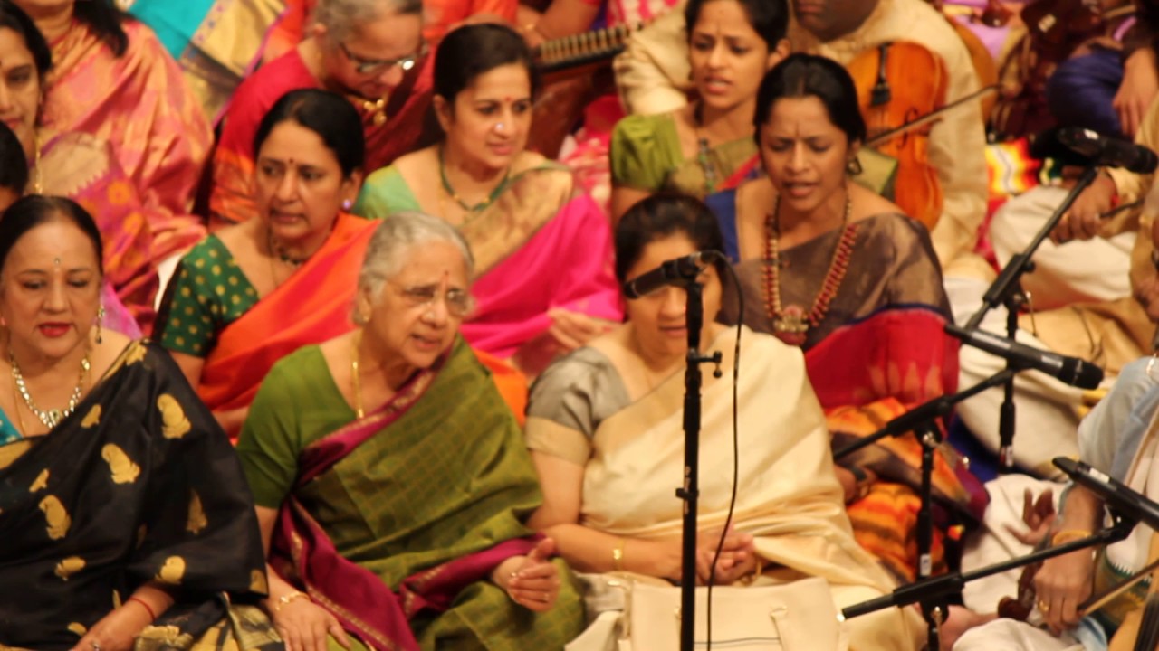 Pancharatna Kritis at 2017 Cleveland Thyagaraja Festival - YouTube
